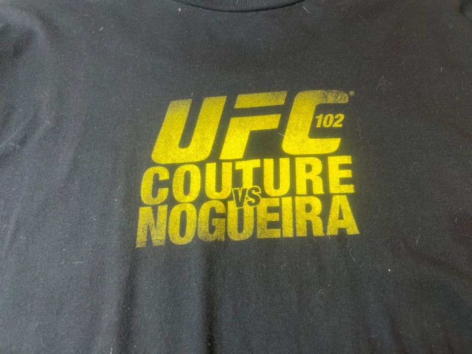 UFC 102 Couture vs Nogueira Program, Press Kit, T Shirt, ticket stub | eBay