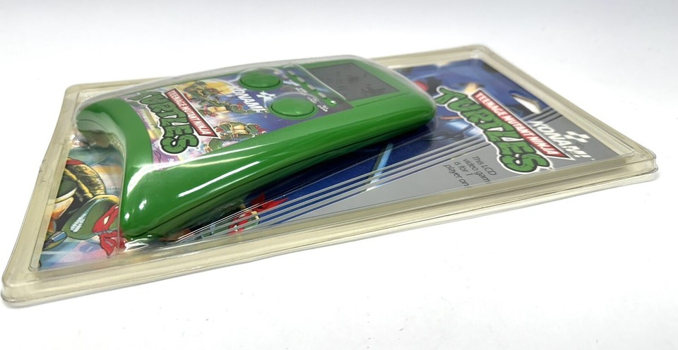 Konami Teenage Mutant Ninja Turtles LCD Handheld Vintage 1989 Video ...