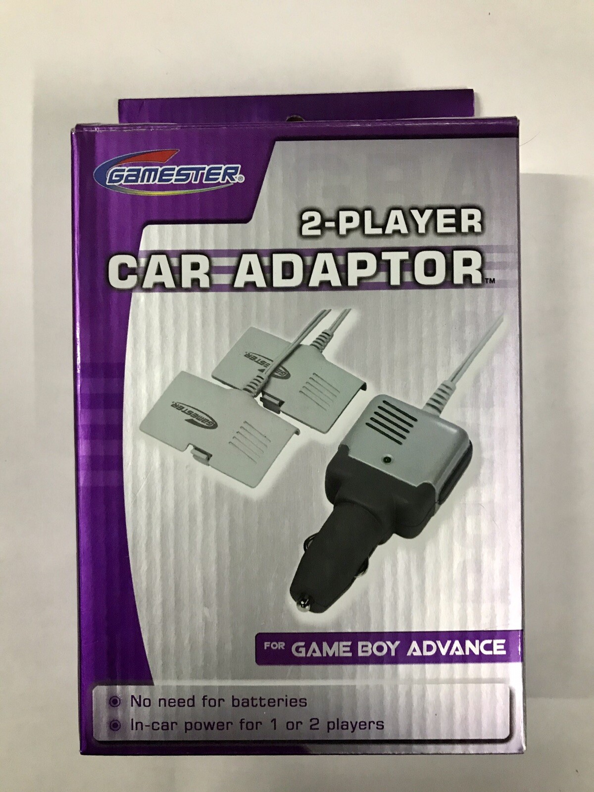GAMESTER 2 Player Car Adaptor Nintendo Gameboy Advance BOXED | eBay