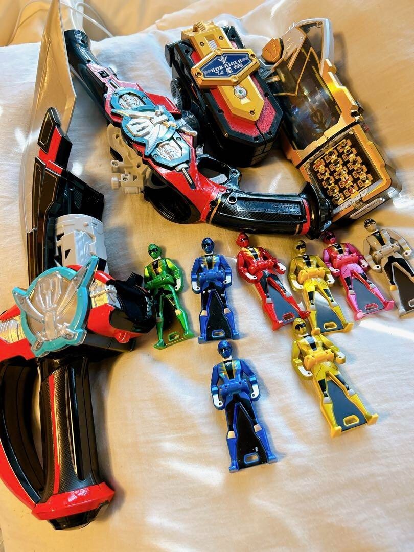 Power Rangers Super Megaforce Gokaiger DX Morpher 4p Set Mobilates ...