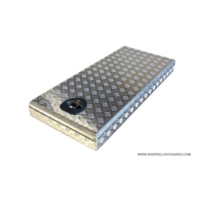 ALUMINIUM CHEQUER 5BAR TRUCK TRAILER STRAP STORAGE HGV TOOLBOX 1000 X ...