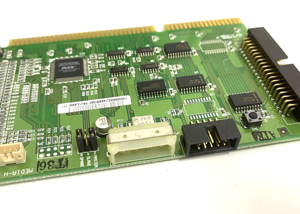 RARE VINTAGE MEDIA-H REV 1.2 ISA SCSI CARD 50 PIN SCSI EXT CENTRONIC ...