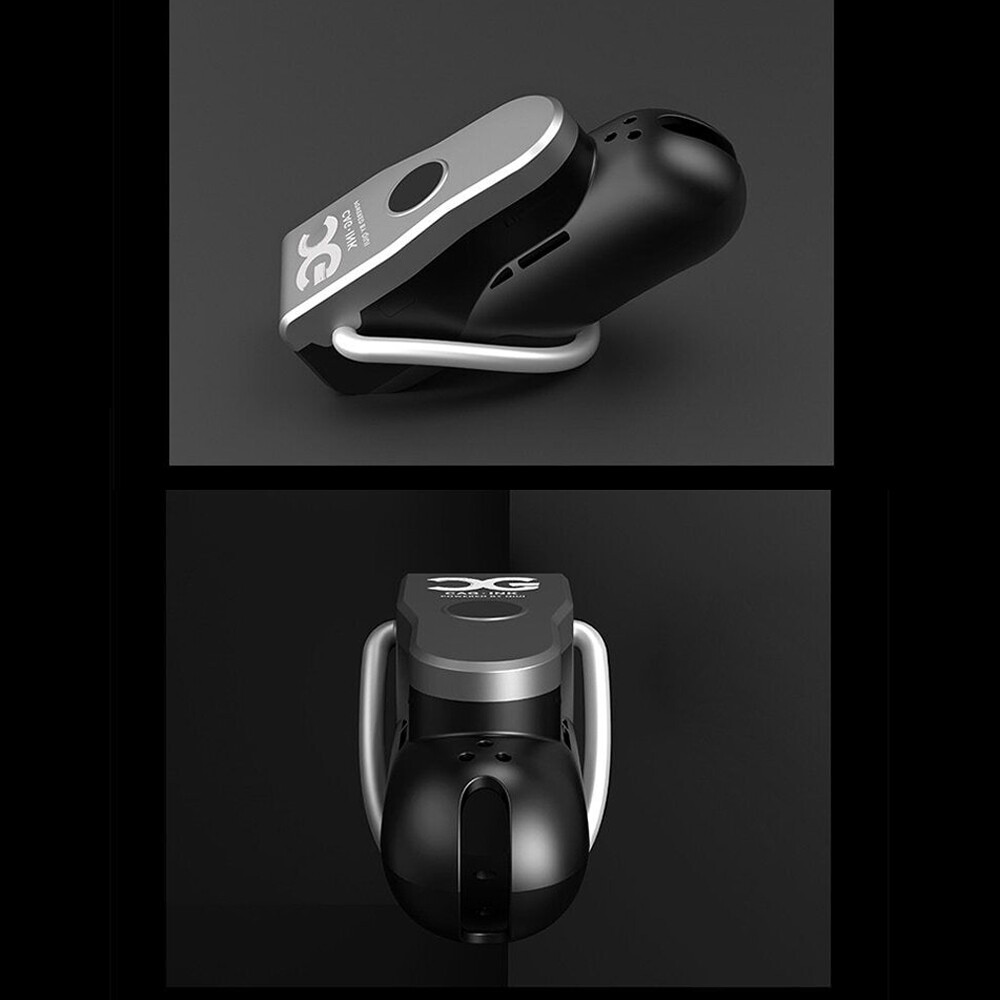QIUI Bluetooth Male Chastity Device APP Remote Control Cage Ring ...