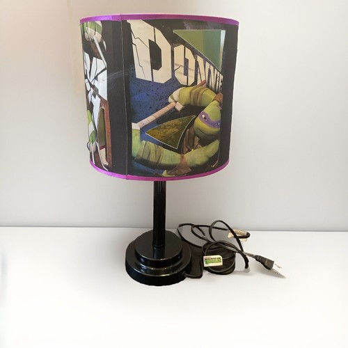 Teenage Mutant Ninja Turtles Nickelodeon Bedside Table Lamp Cut Out ...