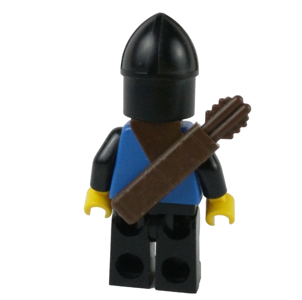 LEGO® Vintage Castle 1984 BLACK FALCON w Arrow Quiver Minifigure cas301 ...