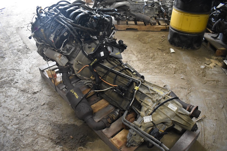 2015 F150 5.0 COYOTE ENGINE 4X4 6R80 TRANSMISSION & TRANSFER CASE SWAP ...