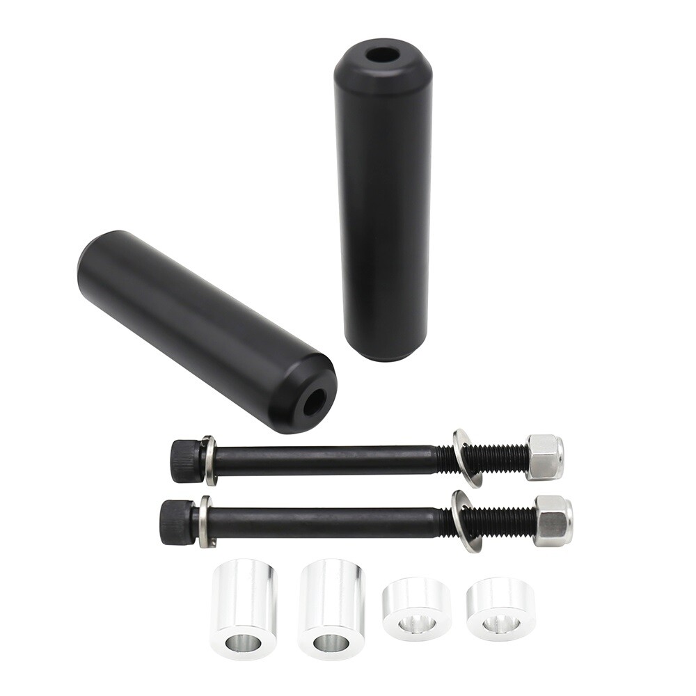 6 1/2" Upper Shock Mount Frame Slider For Harley Dyna Switchback FLD ...