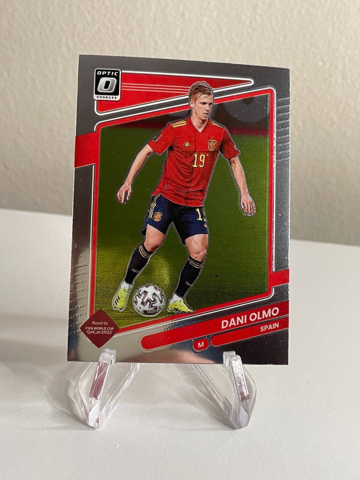 Dani Olmo 2021-22 Panini Donruss OPTIC Fifa World Cup Road to Qatar ...