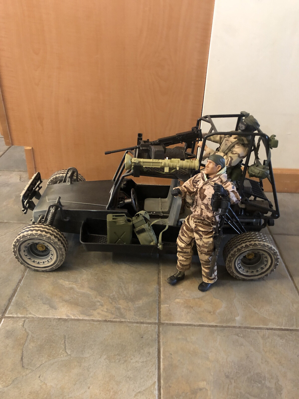 GI Joe 1/6 DESERT LIGHT STRIKE VEHICLE Exclusive 12" Figure Chenowth ...