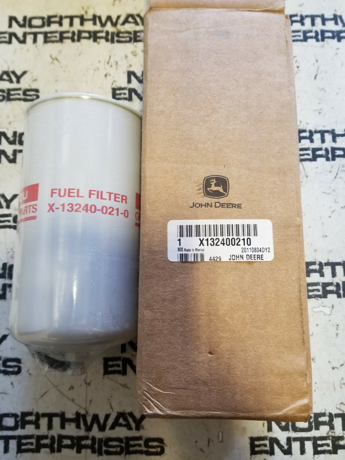 JOHN-DEERE X132400210 - Cross reference fuel filters