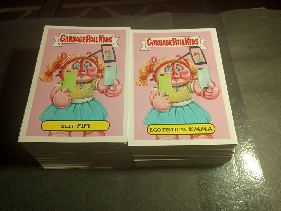 GARBAGE PAIL KIDS 2016 AMERICAN AS APPLE PIE Near COMPLETE 218/220 Gpk ...
