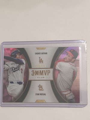 2025 Welcome to the Club: 3xMVP Duals Pink Foil Shohei Ohtani Stan ...