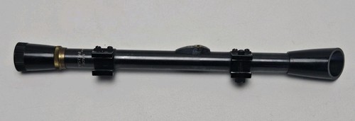 Vintage MARLIN Micro-Vue 4X .22 Rimfire Rifle Scope w/Rings and Marlin ...