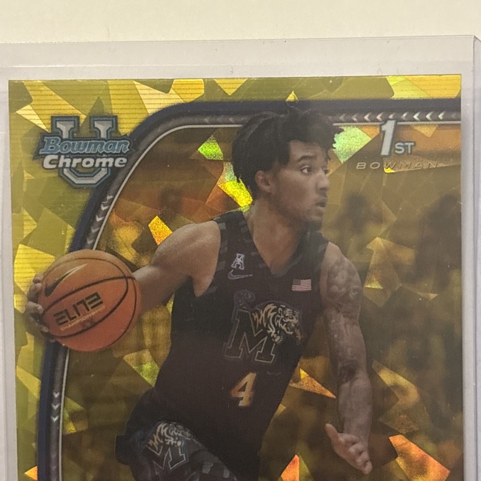 2024-25 Bowman U Chrome Sapphire Edition - PJ Haggerty #59 Yellow ...