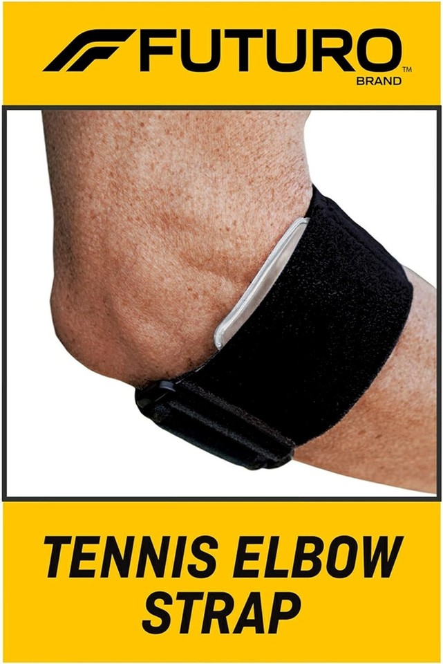 Sport Tennis Elbow Support Adjustable 45975EN | eBay Australia