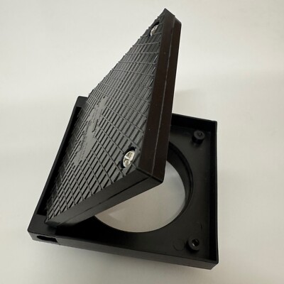 Underground Drainage Square 110mm Plastic Rodding Eye Black Access ...