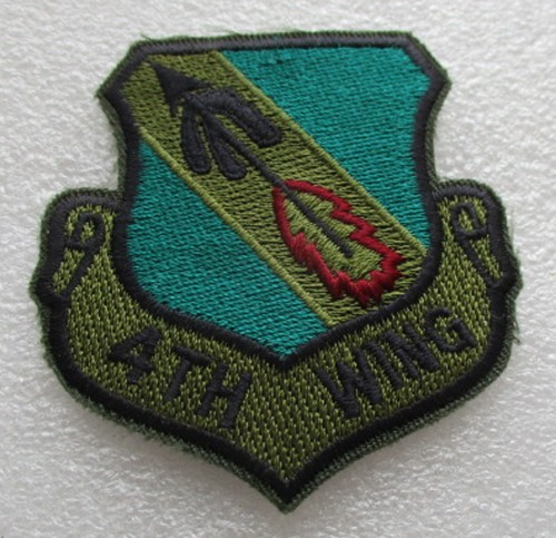 USAF 4th WING VINTAGE ORIGINAL PATCH | eBay