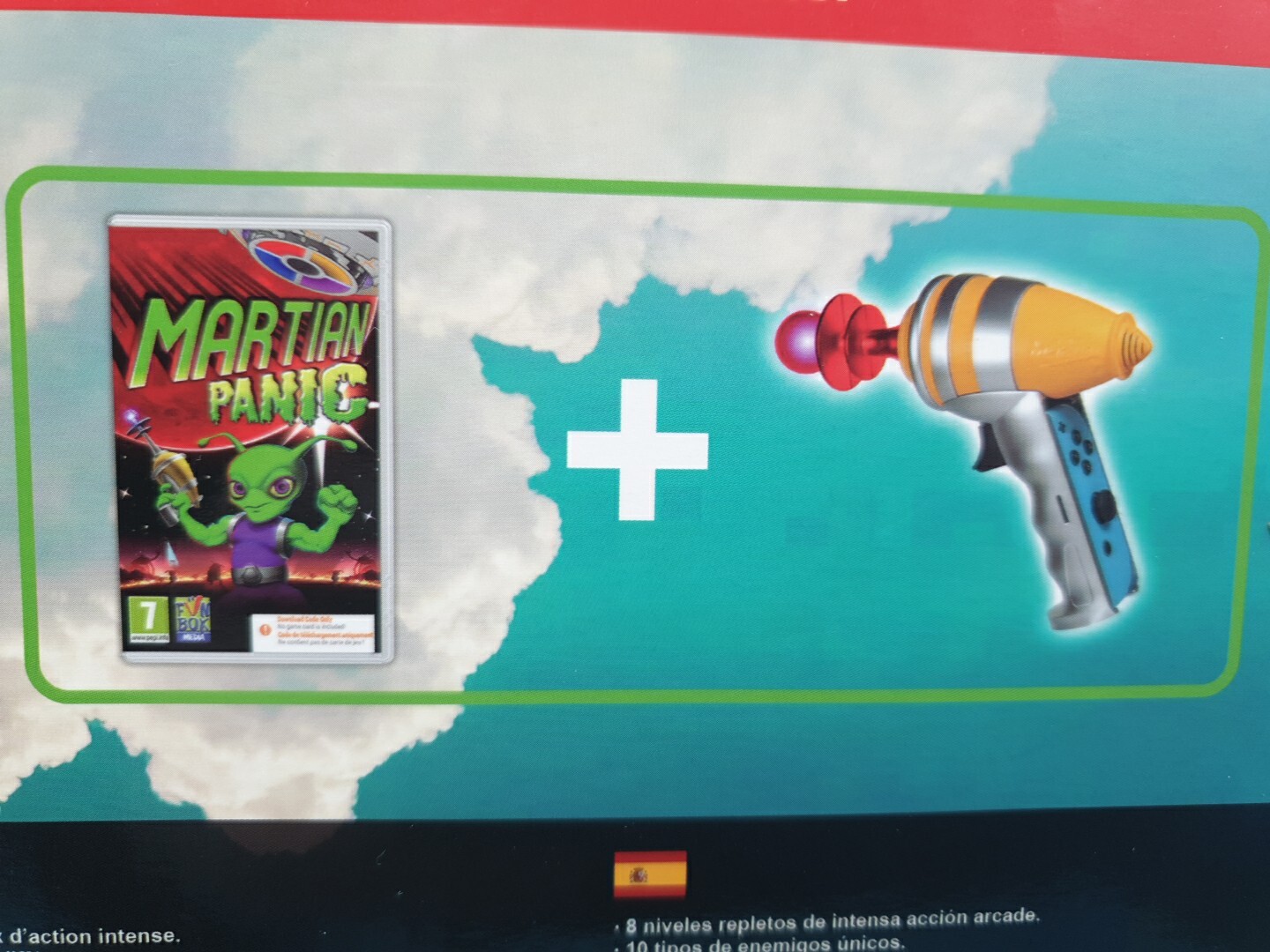 Martian Panic Bundle inkl. Alien Blaster Nintendo SWITCH Spiel NEU OVP ...