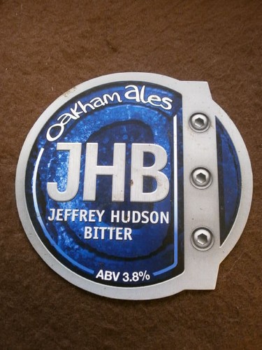 BEER PUMP CLIP - OAKHAM JHB JEFFREY HUDSON BITTER | eBay