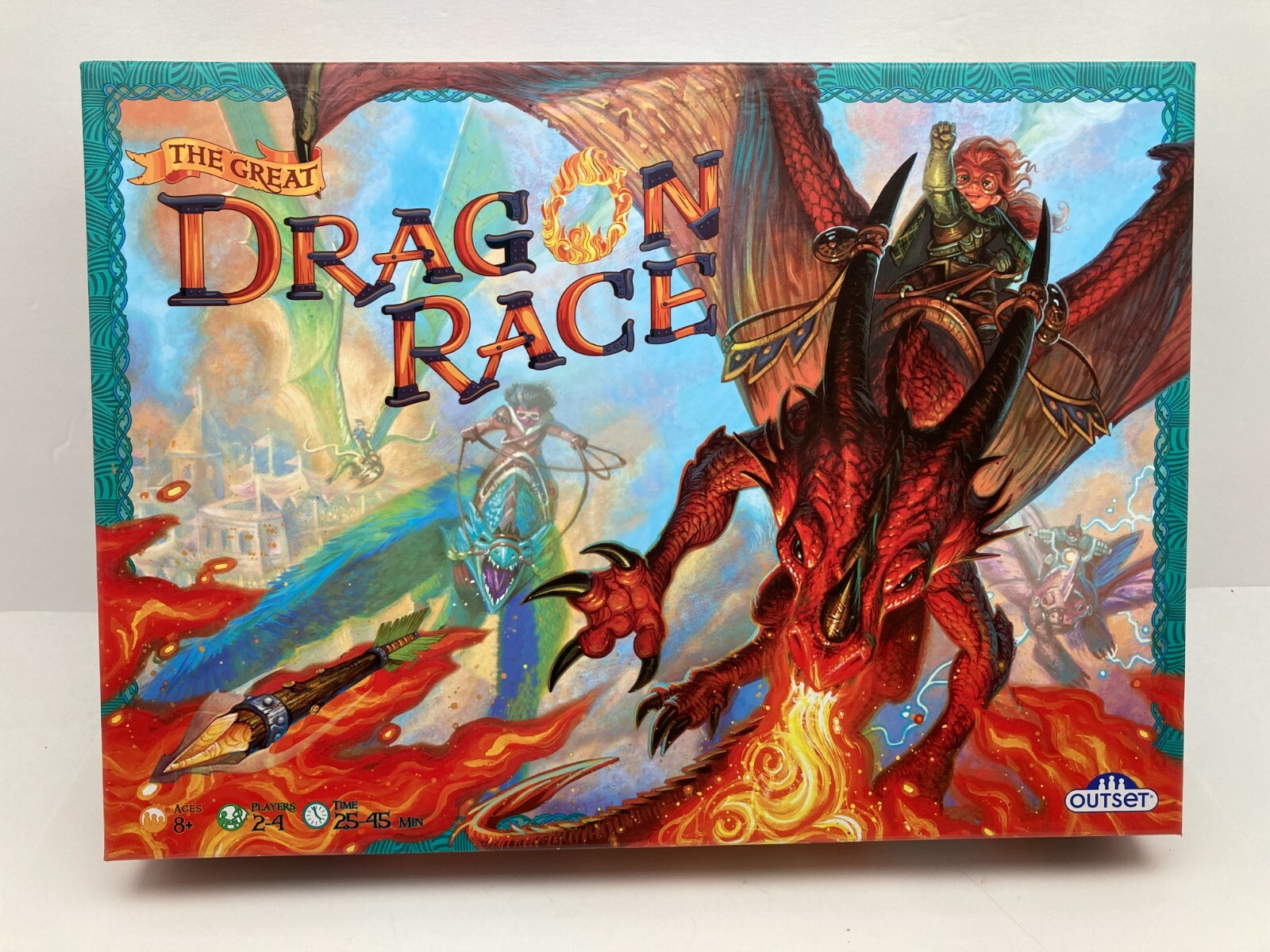 The Great Dragon Race Board Game Complete by Outset | eBay