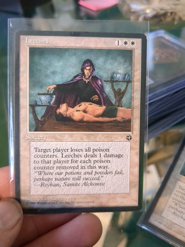 MTG Leeches Homelands Regular Rare | eBay