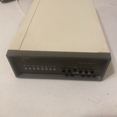 IBM 5853 External 2400 Modem | eBay