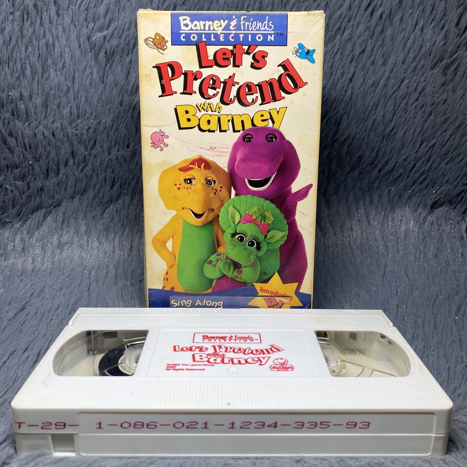 Let's Pretend with Barney - Barney & Friends Collection Sing Along VHS ...