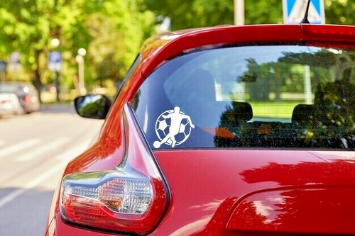 Soccer Player Boy - Car Window - Premium Vinyl Decal/Sticker 5.5x5.5 | eBay