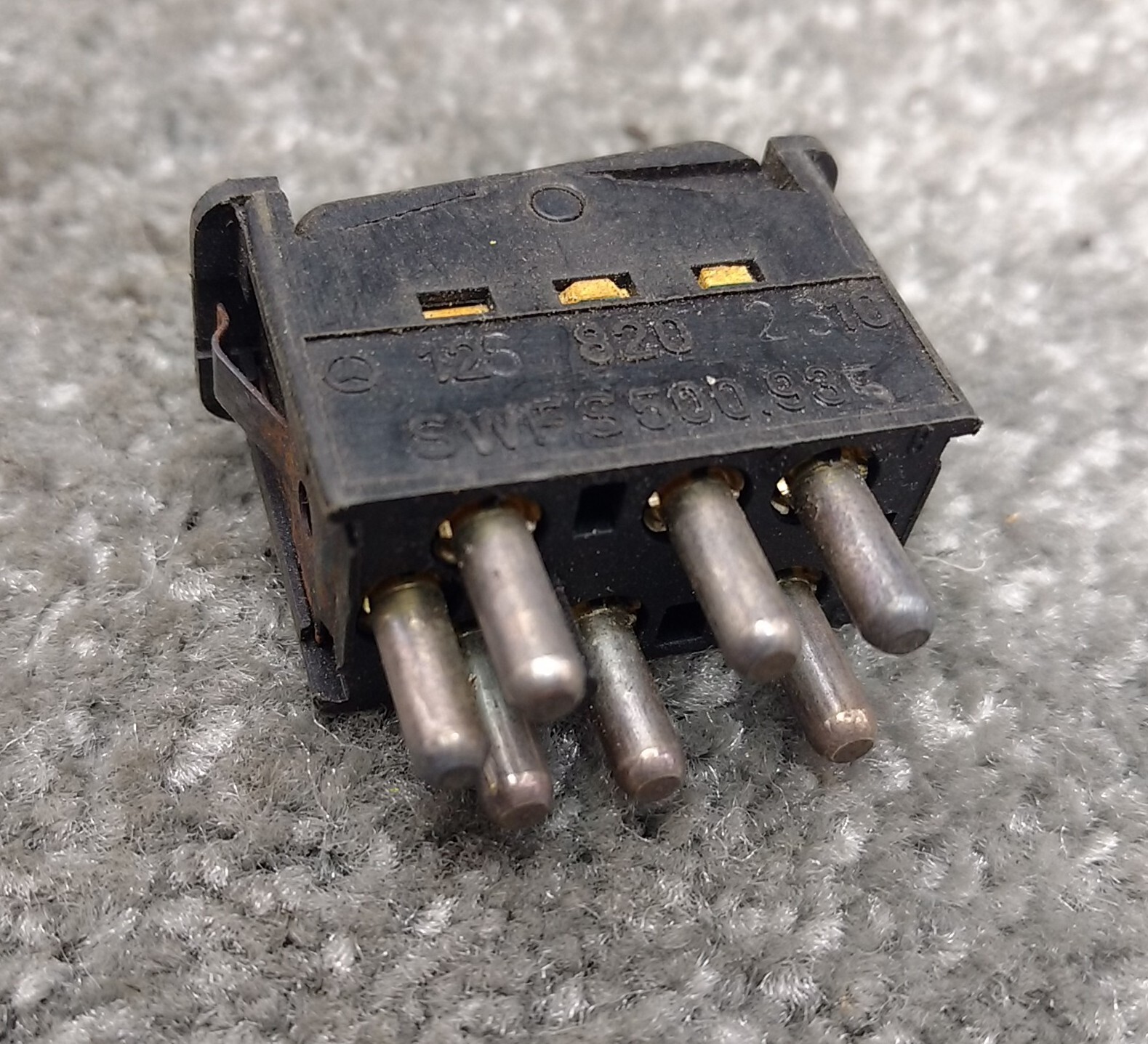Genuine Mercedes AC Air Conditioning Switch W126 SE SEL SEC R107 SL ...