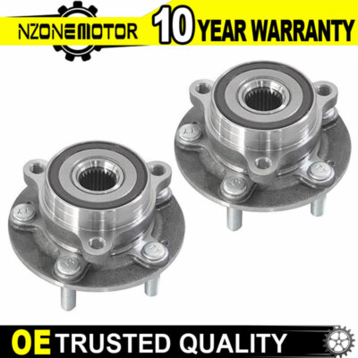 Front Wheel Bearing Pair For Hyundai Elantra Ioniq Kona Veloster Kia ...