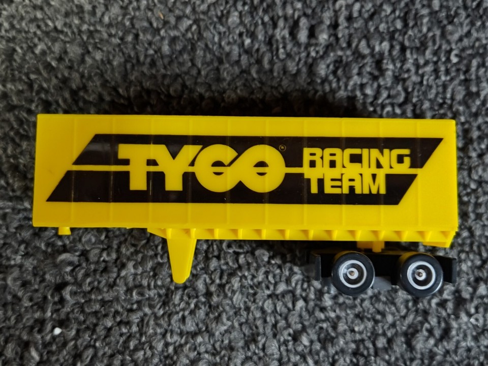 Tyco US 1 Black Peterbilt with Tyco Racing Team Trailer | eBay