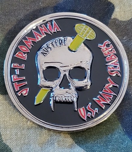 RARE!! NMCB 40 Romania SEABEE Coin | eBay