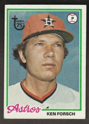 2014 Topps 75th Anniversary 1978 Large Buyback Stamp #181 Ken Forsch ...