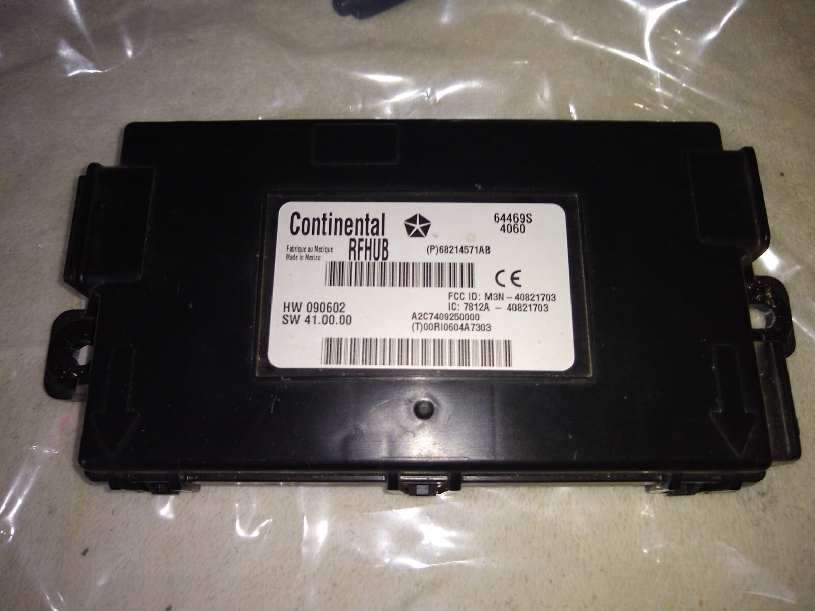 2014 Dodge Charger RF HUB Module P68214571AB | eBay