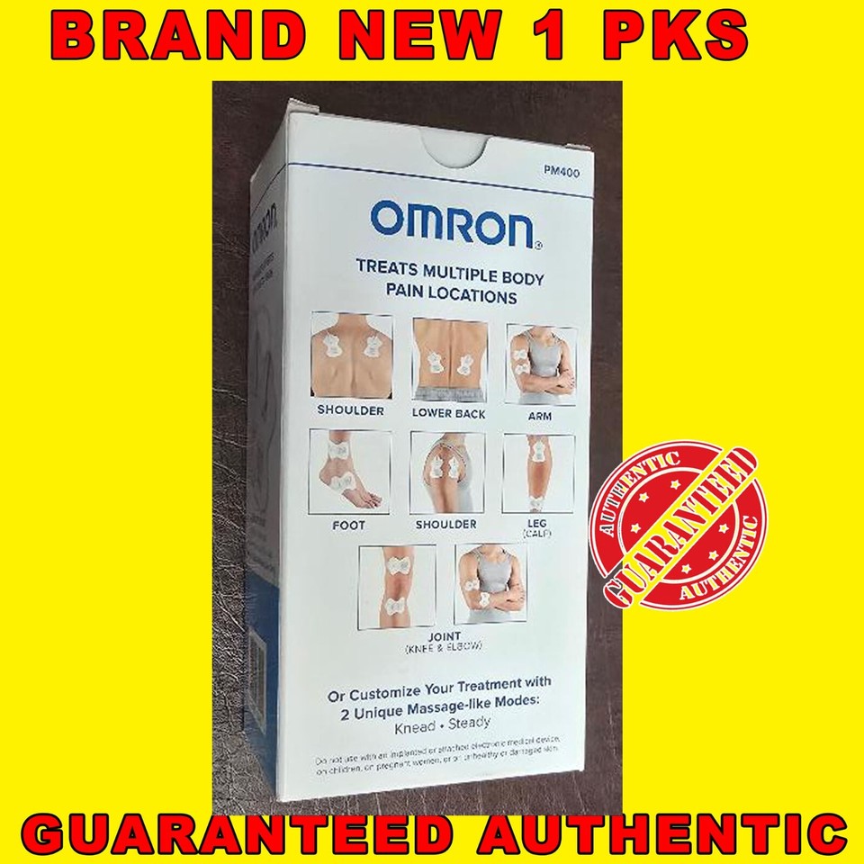 OMRON TENS Therapy Pain Relief Unit Muscle Stimulator Pocket Pain Pro ...