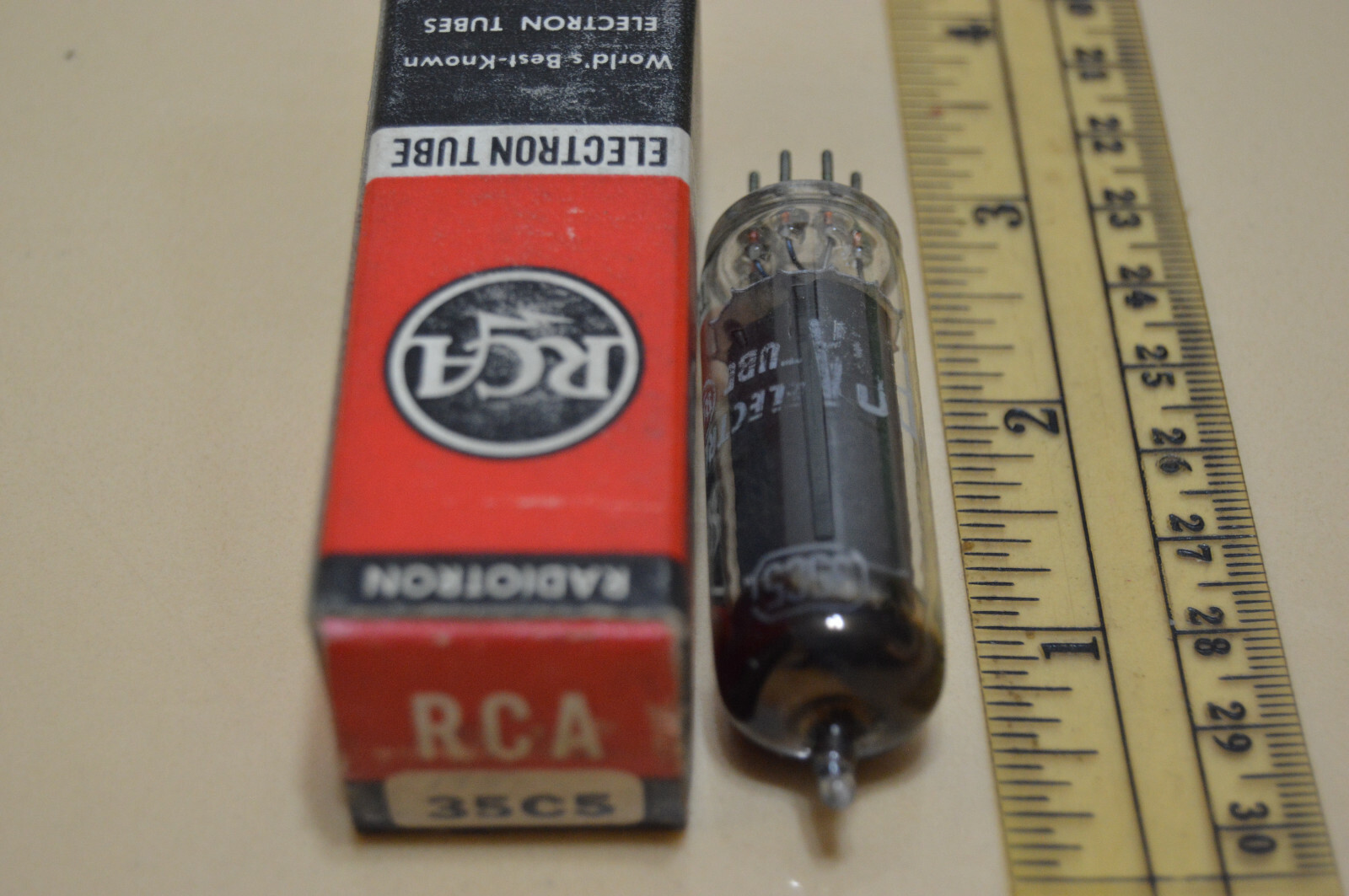 Vintage RCA 35C5 Electronic Tube (New Old Stock In Original Box) | eBay