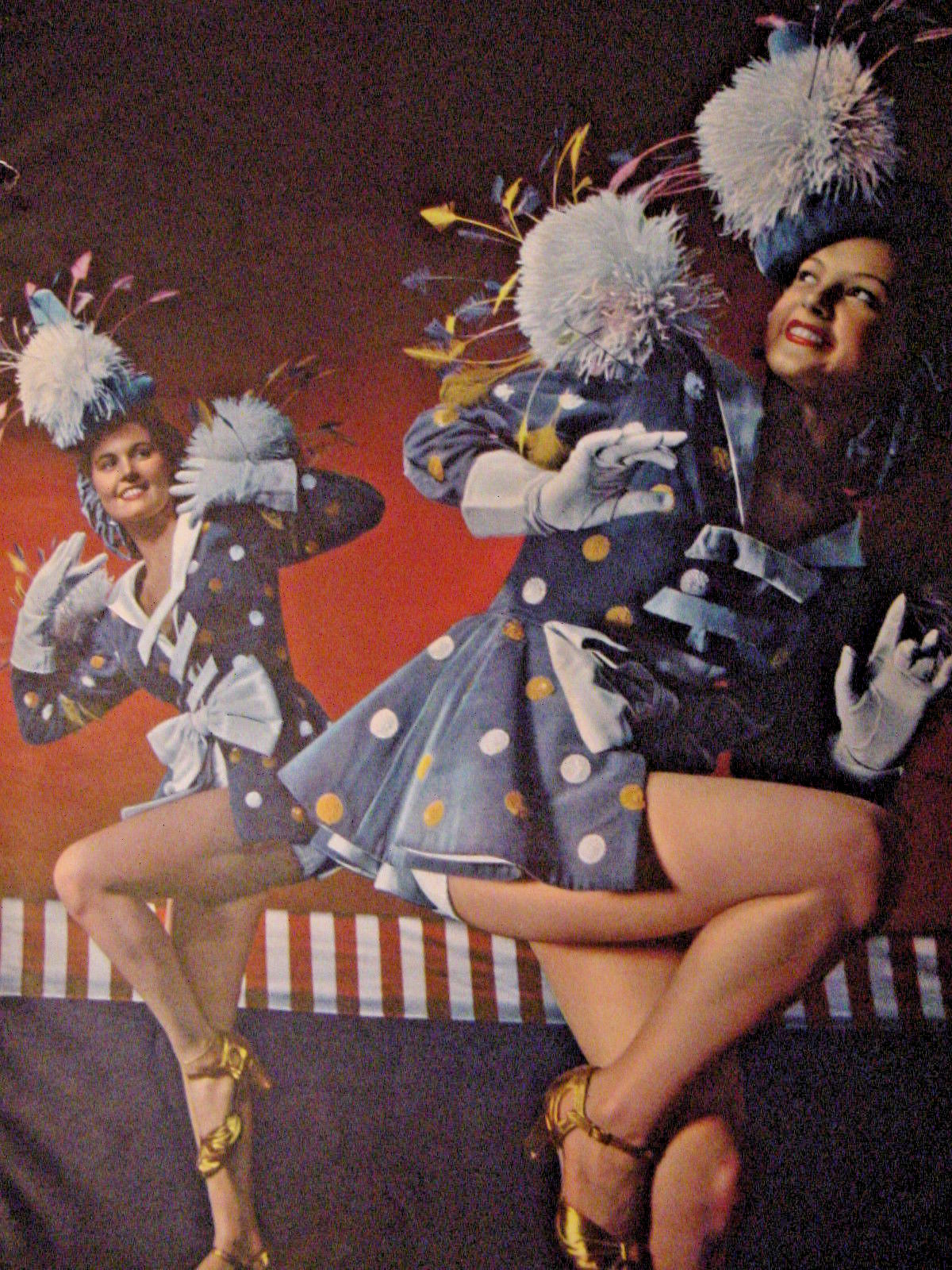 1944 Original Esquire WWII Era Pinup Photos Vera Ralston Joy Skylar ...