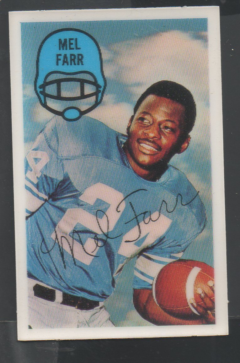 1970 Kelloggs Football Card #22 Mel Farr-Detroit Lions Near Mint Grade ...