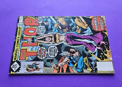 THE MIGHTY THOR #279 Whitman Variety Pack Comic Book 1979 VERY GOOD ...