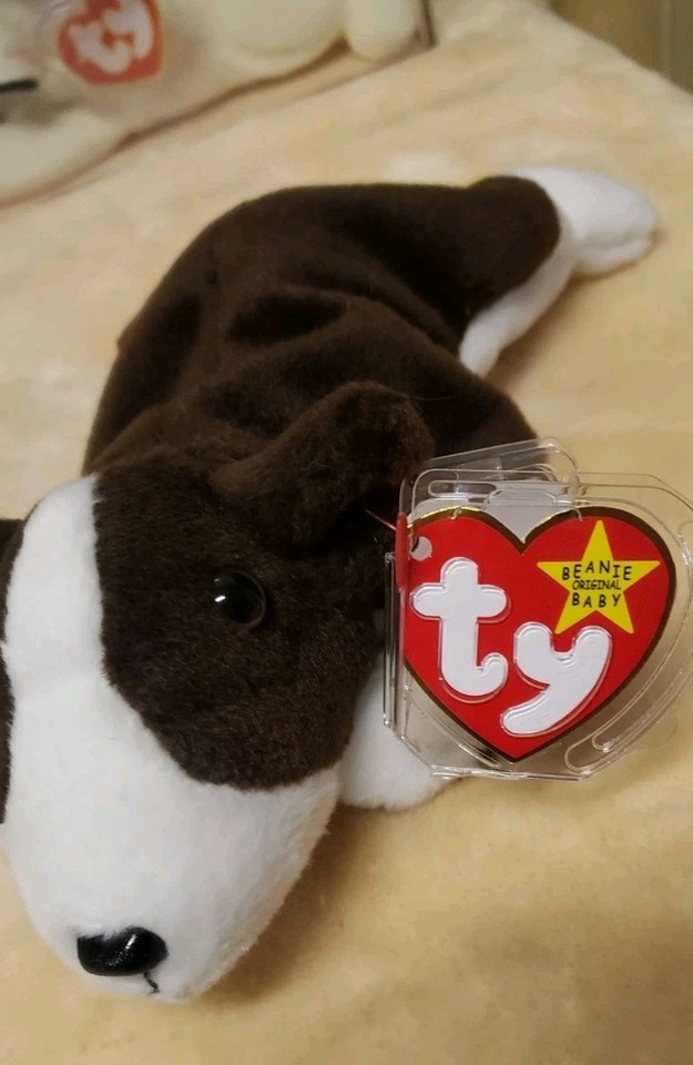 Bruno Rare Indonesia Canadian Tags MWMT Hard To Find Ty Beanie Babies ...