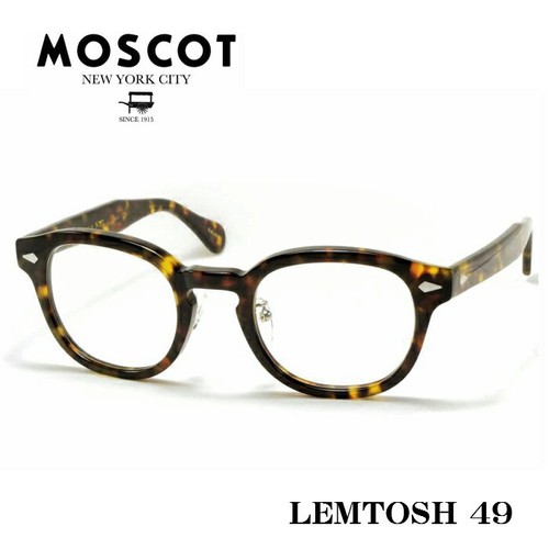 Moscot Women LEMTOSH Metal Nose-Pads Frame 49 24-145 Tortoise Shell MP ...