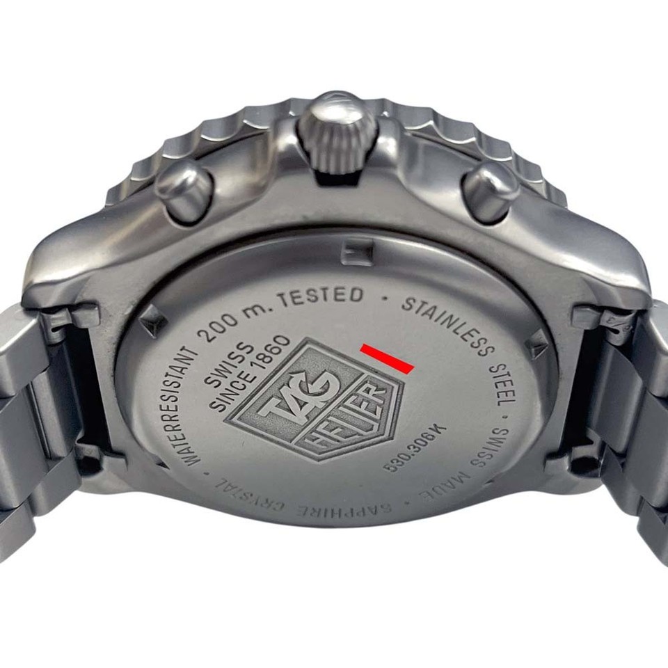 TAG HEUER Pilot'S Watch 530.306K Black Case Size 40mm Used Watch #6102 ...