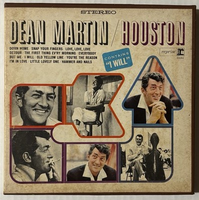 Dean Martin Houston Reprise Records 4-Track 7 1/2 IPS Reel To Reel Tape ...