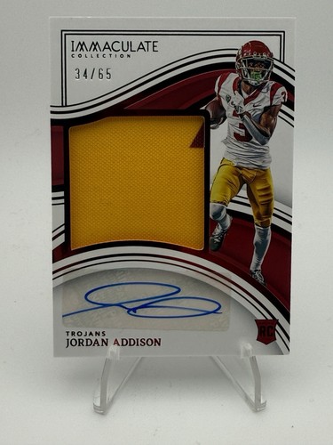 2023 Panini Immaculate Collegiate - Rookie Patch Auto Ruby #9 Jordan ...