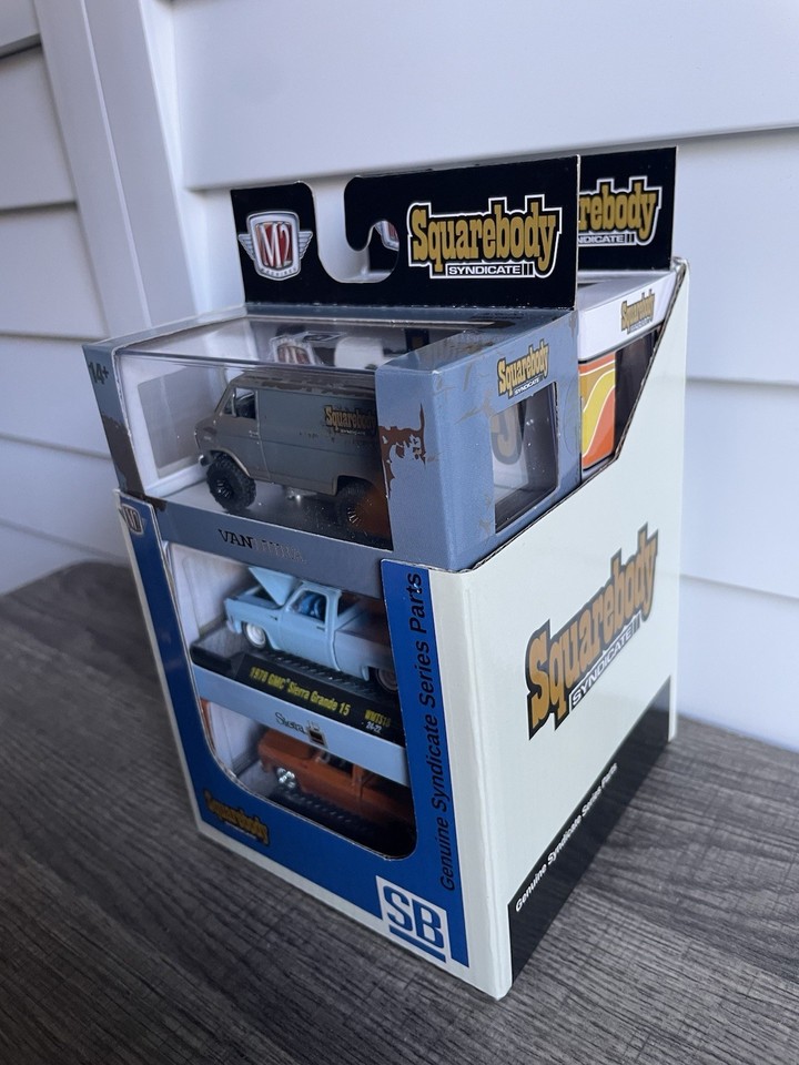 M2 Machines Squarebody Syndicate Complete Set No Chase Walmart ...