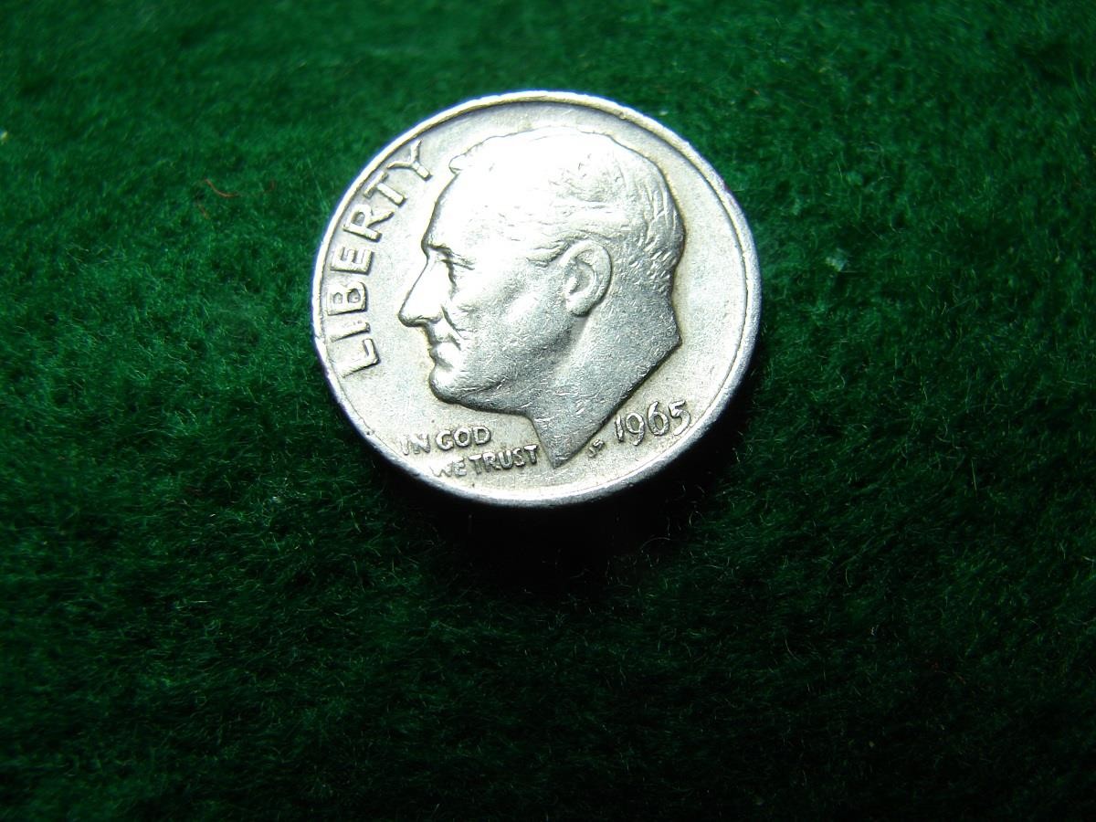 1965 No Mint Mark Dime error with "W" on the rim. | eBay