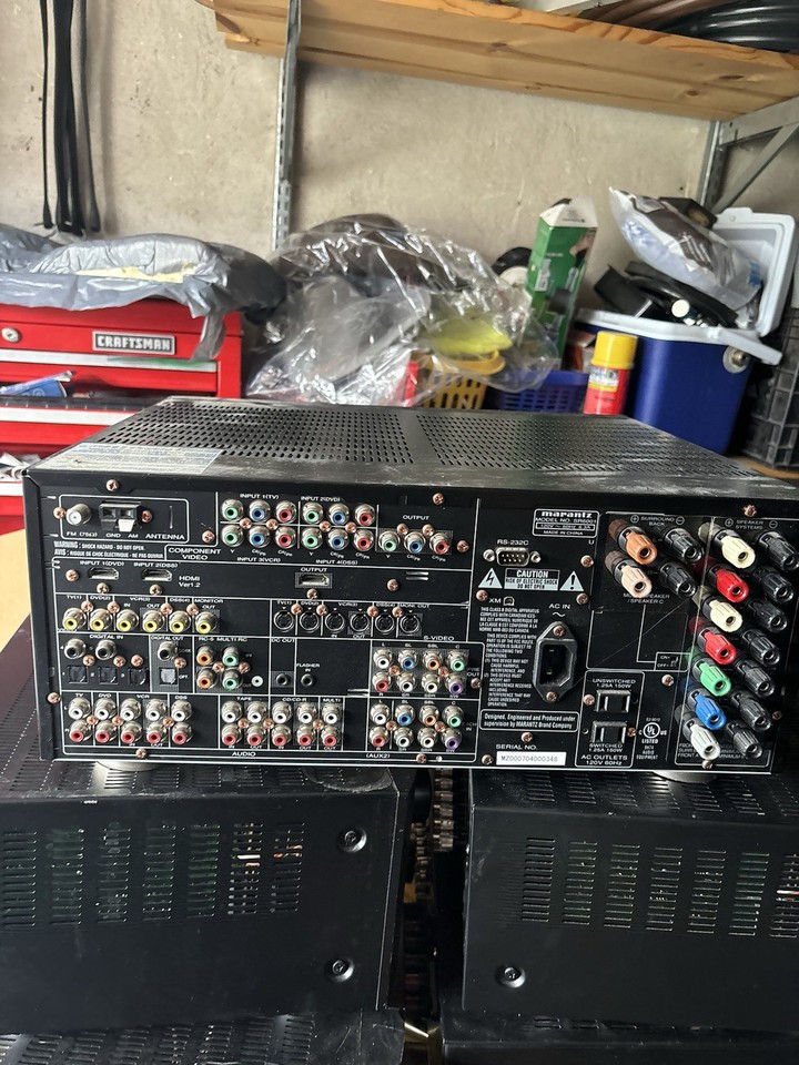 Marantz SR6001 SURROUND SOUND 7.1 Channel A/V RECEIVER - No Remote | eBay