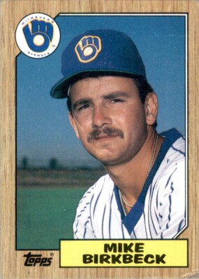 1987 Topps Baseball #229 Mike Birkbeck | eBay