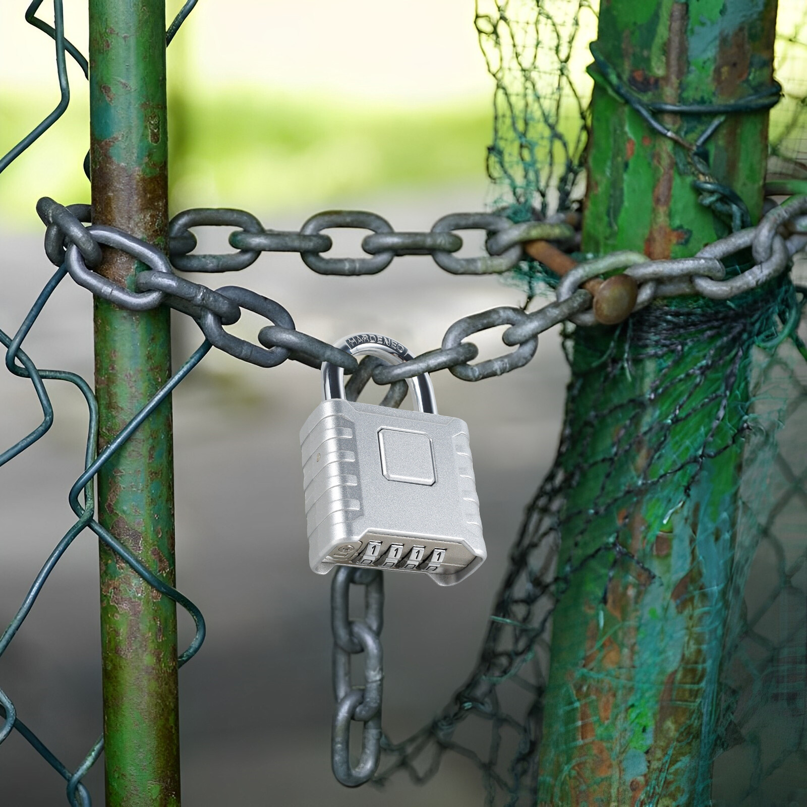 Combination Padlocks 53mm 4 Digit Heavy Duty Outdoor Combination Lock ...