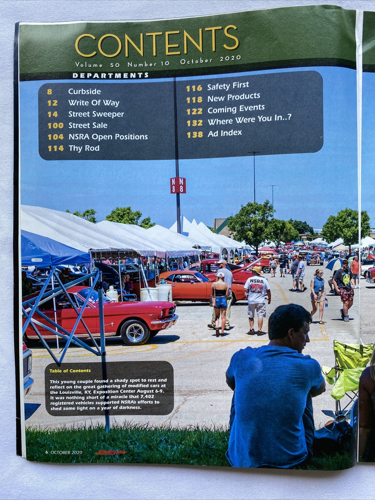 2020 October Streetscene Magazine 51st NSRA Street Rod Nationals (MH870 ...